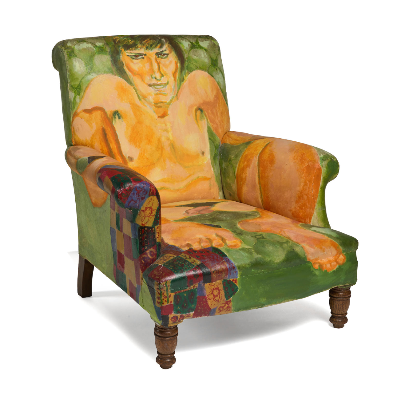 [Rudolf Nureyev] Edith Simon Rudolph Nureyev Chair, 1973 – "B" Dry Goods